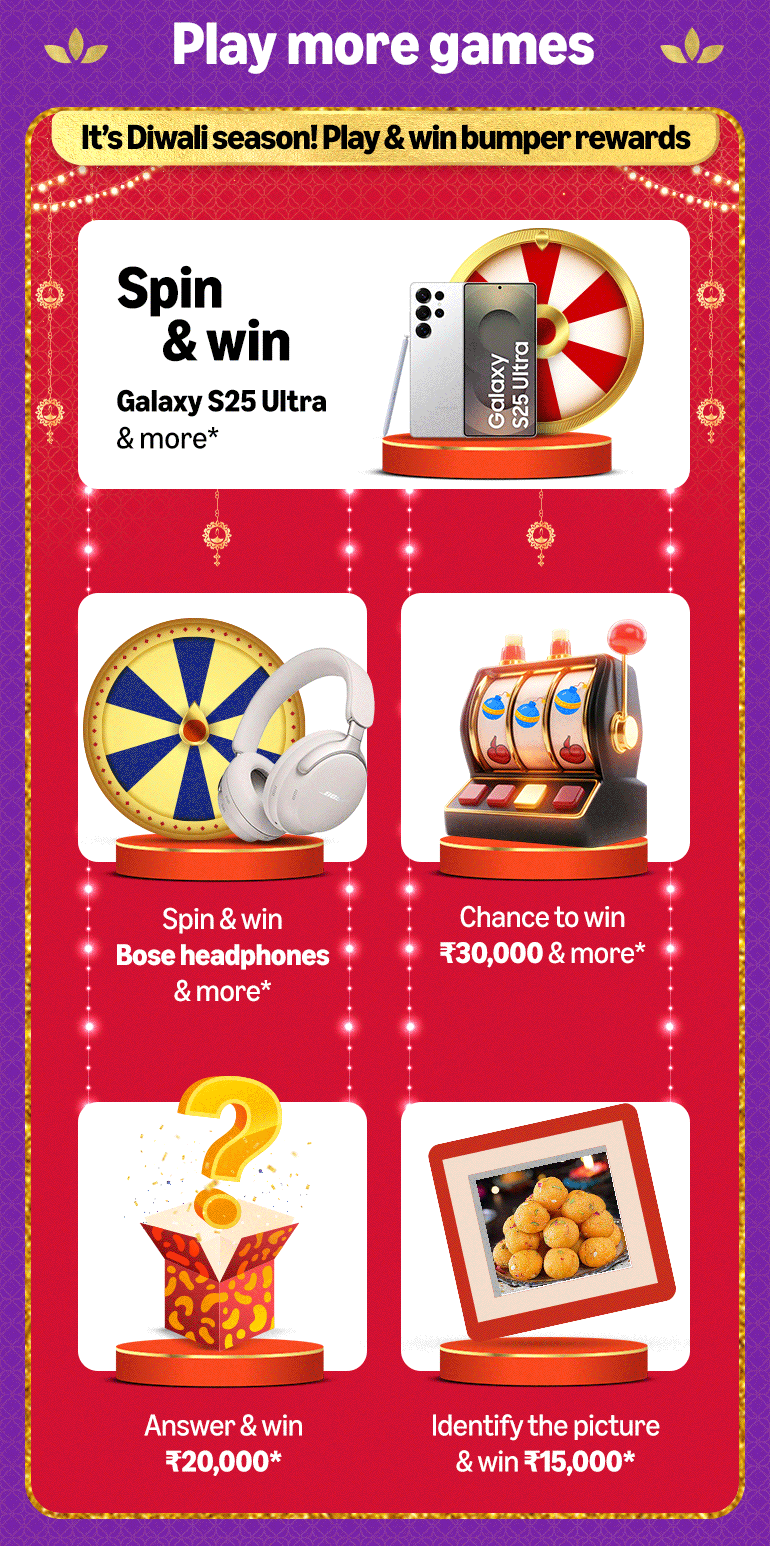 Amazon Funzone Diwali Special Games Quiz (Chance to win ₹10/20 & more)